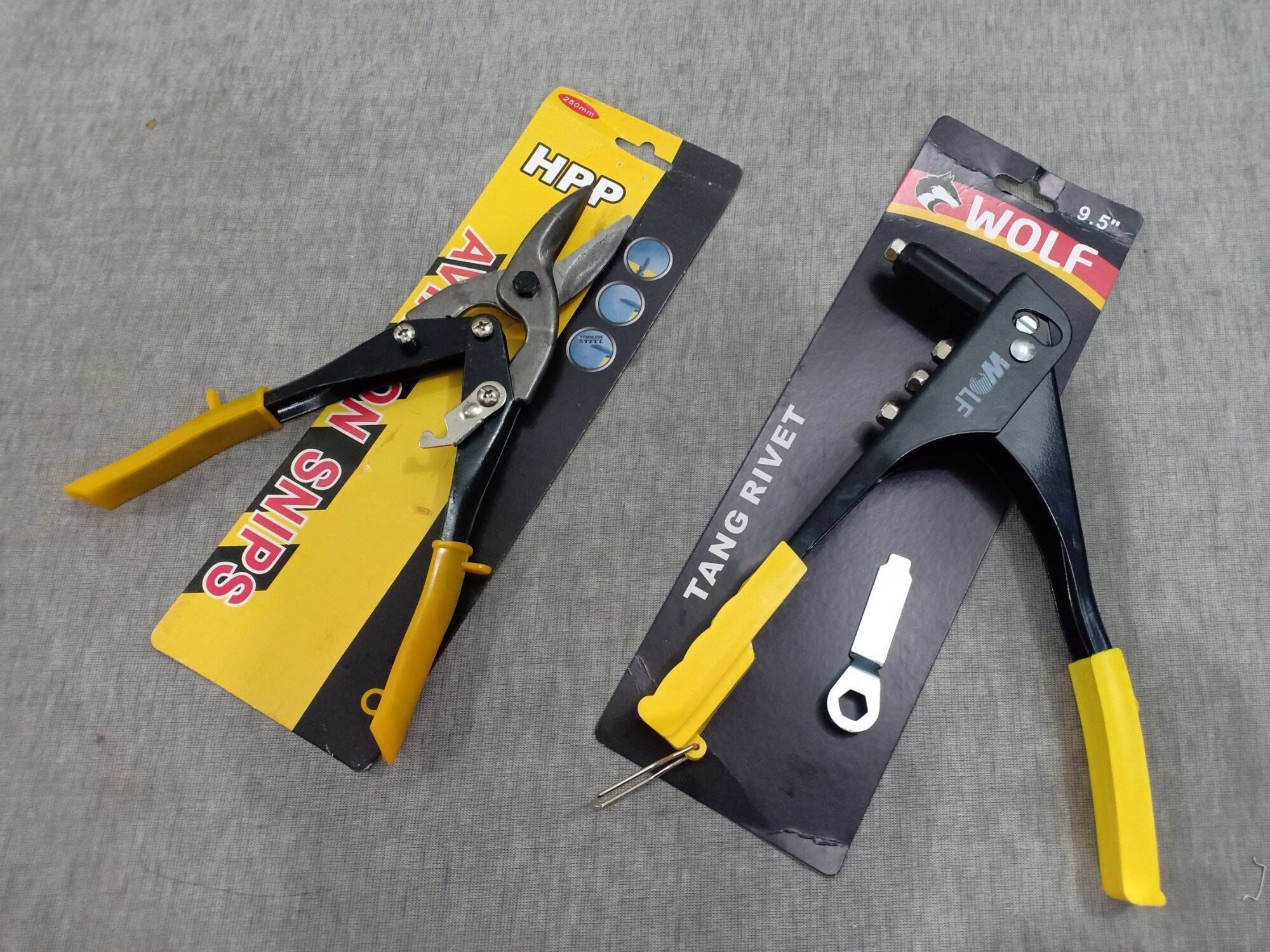 Tang Rivet Dan Gunting Holo - Tang Ripet / Hand Riveter & Gunting Baja ...