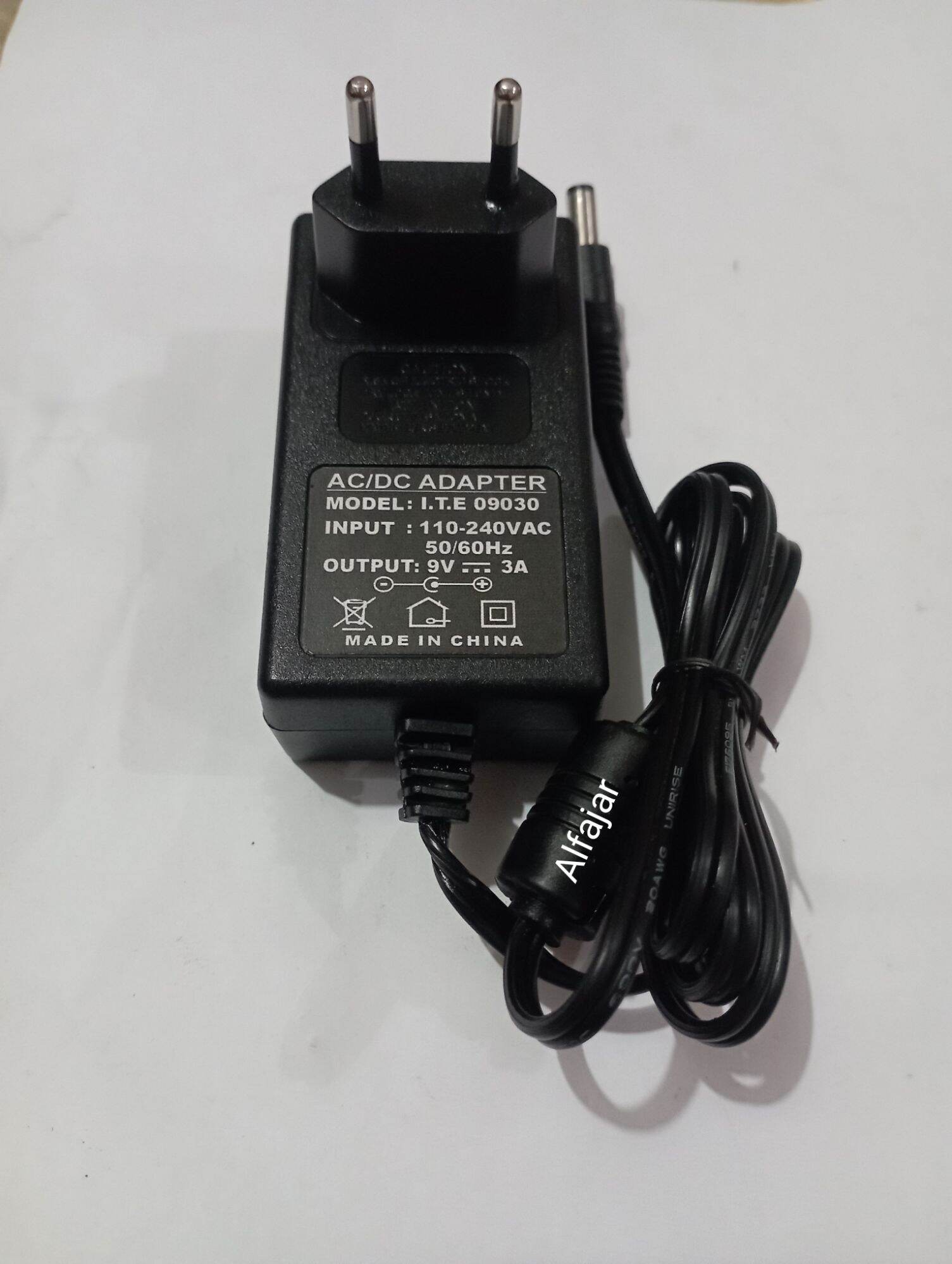 Adaptor 9V 3A Charger Speaker Polytron Paspro 10f6 12f6 model ITE 09030 ...