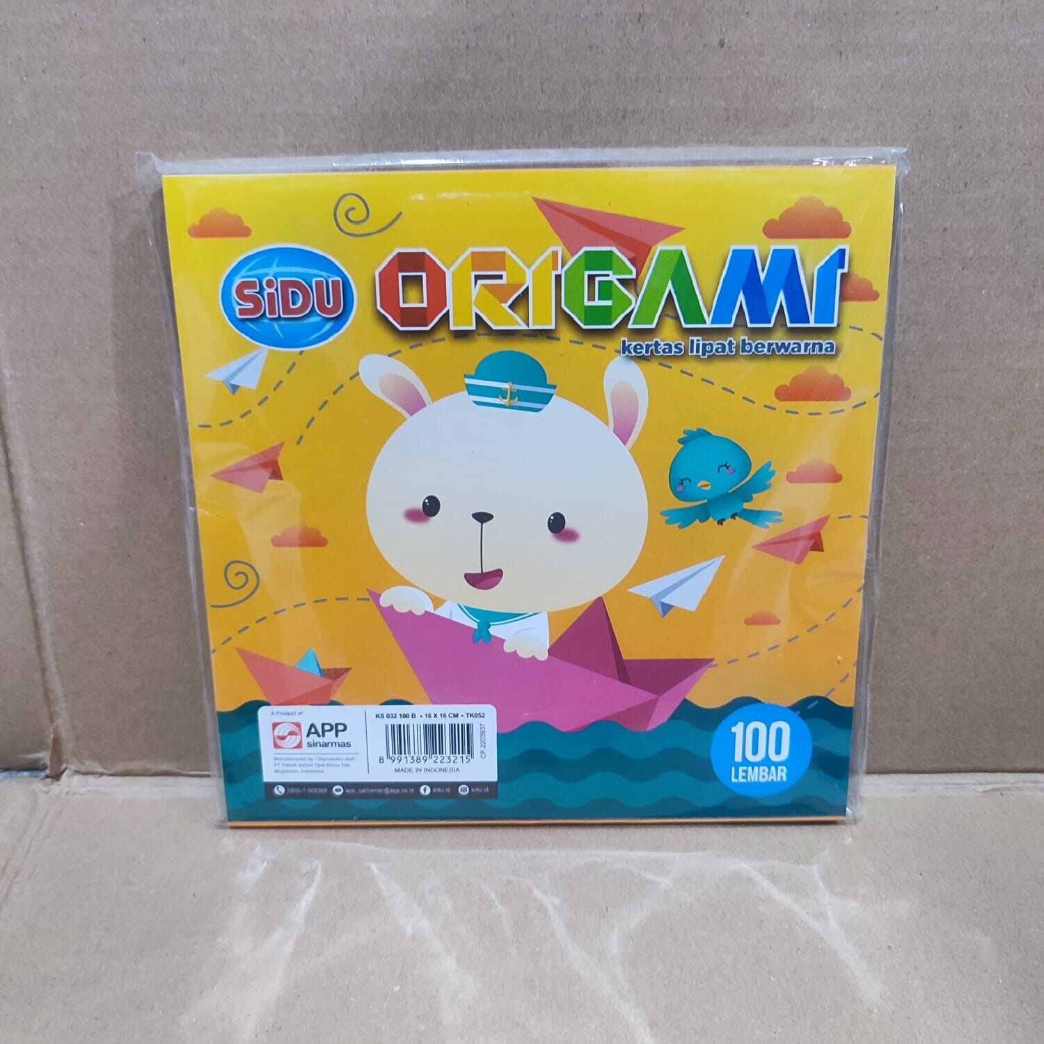 1 Pak Kertas Origami Besar Isi 100 lembar SIDU | Lazada Indonesia