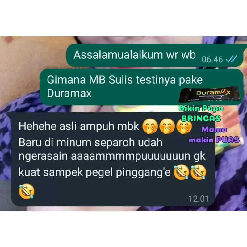 DURAMAX Minuman serbuk penambah stamina pria / Obat kuat | Lazada Indonesia