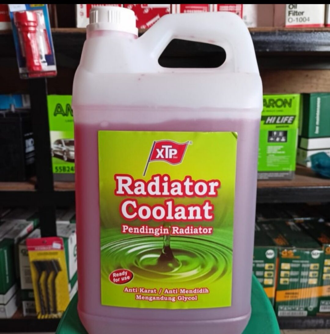 RADIATOR COOLANT/AIR COOLANT/PENDINGIN RADIATOR XTP 5 LITER MERAH ...