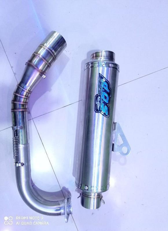 KNALPOT DOS FFA PNP NMX OLD, NMX NEW, AEROX SUARA ADEM INTLET 50MM ...