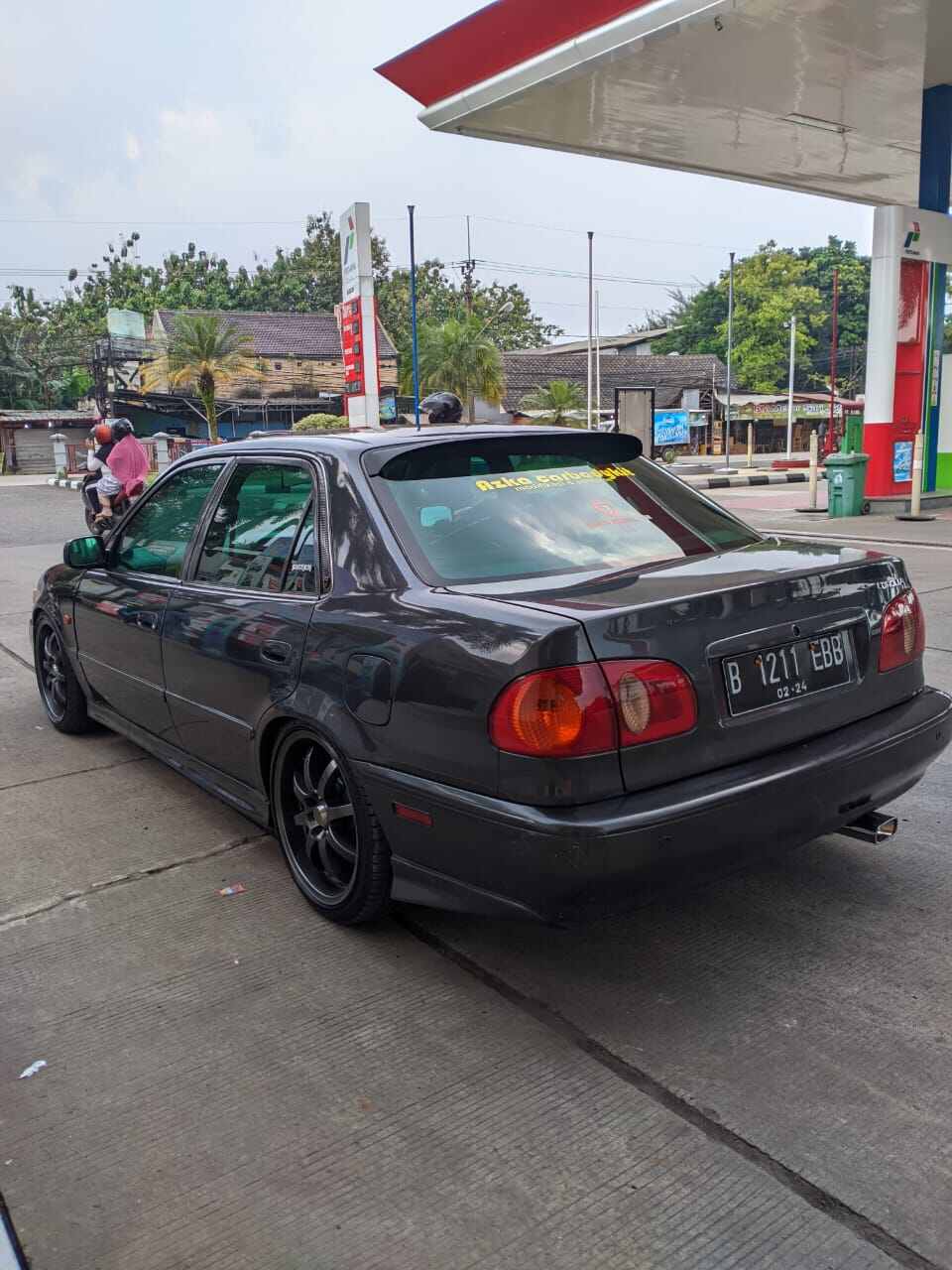 rear visor allnew corolla ae111/112 corolla 1.6/1.8 | Lazada Indonesia