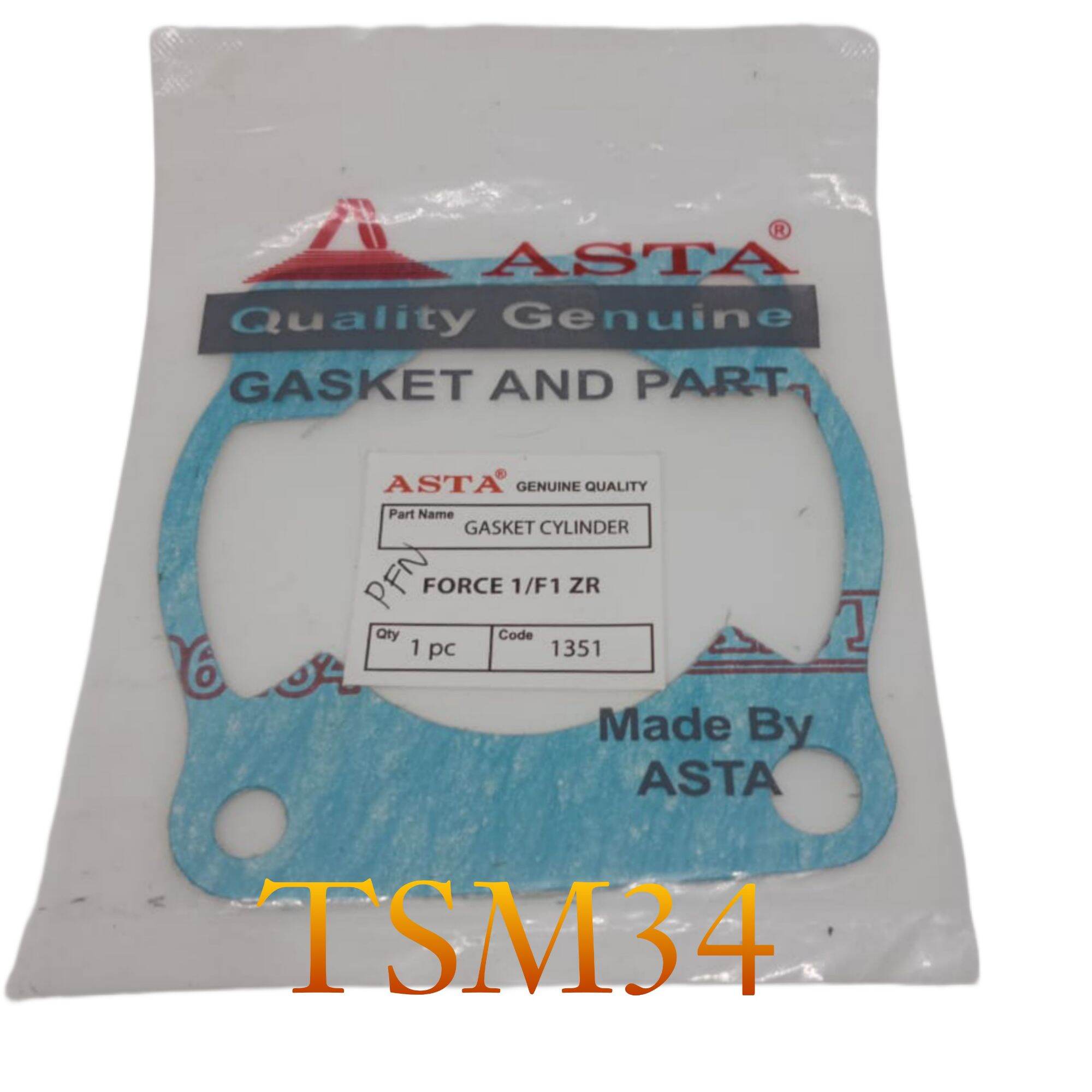 paking perpak gasket cylinder bawah Yamaha fiz r force 1 ( 3XA ...
