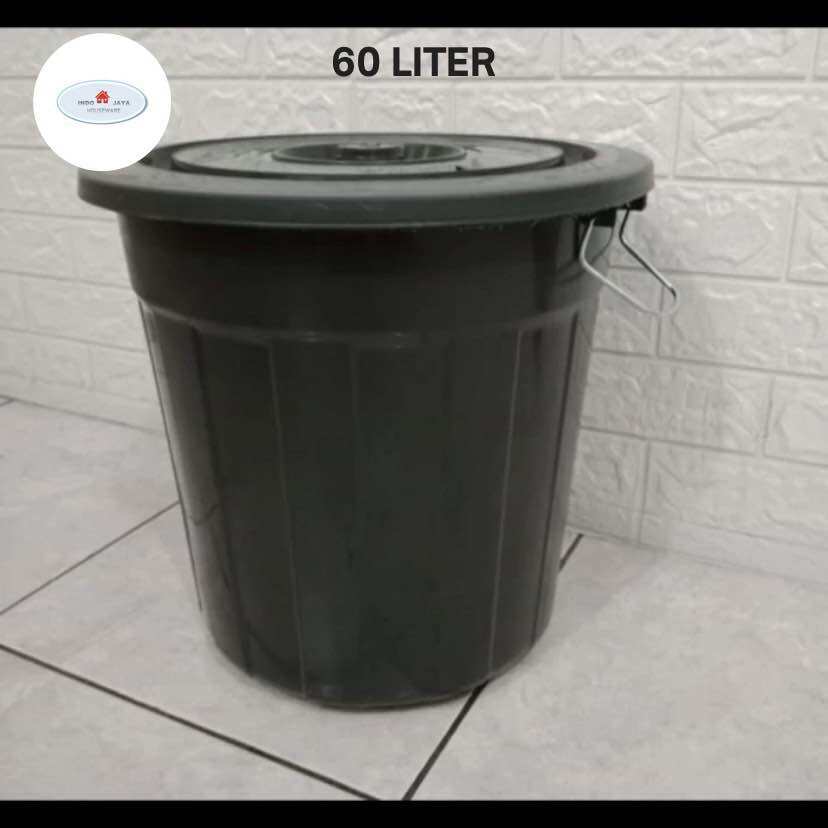 Ember tong jumbo 60 liter polaris tutup / ember besar | Lazada Indonesia