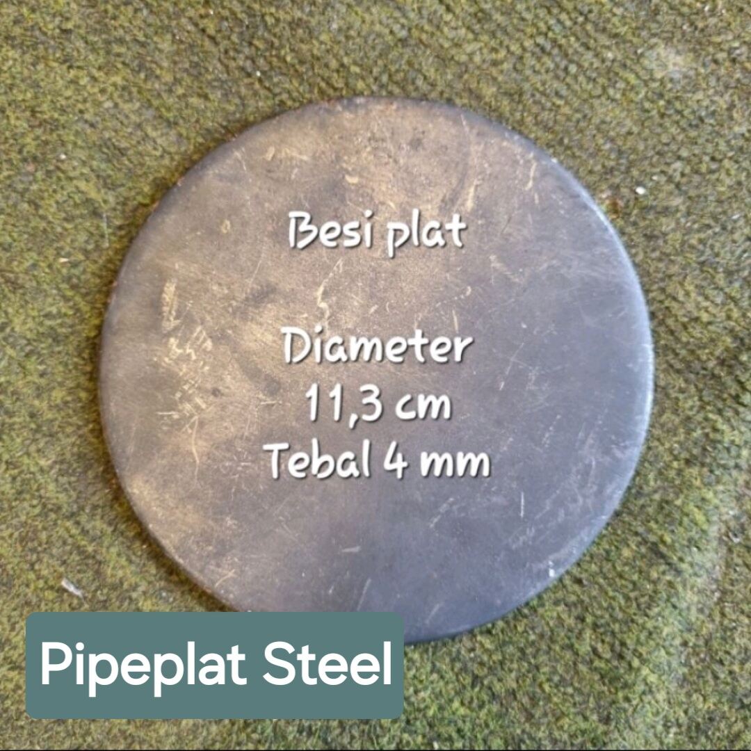 Plat Besi Bulat 4 mm Diameter 11,3 cm | Lazada Indonesia