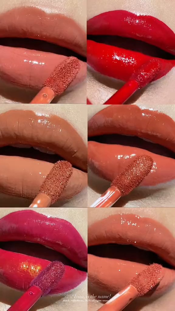 Sea Makeup Shake Lip Ink Slick Cover Jelly Tint & Lacquer Shake Lip Ink ...