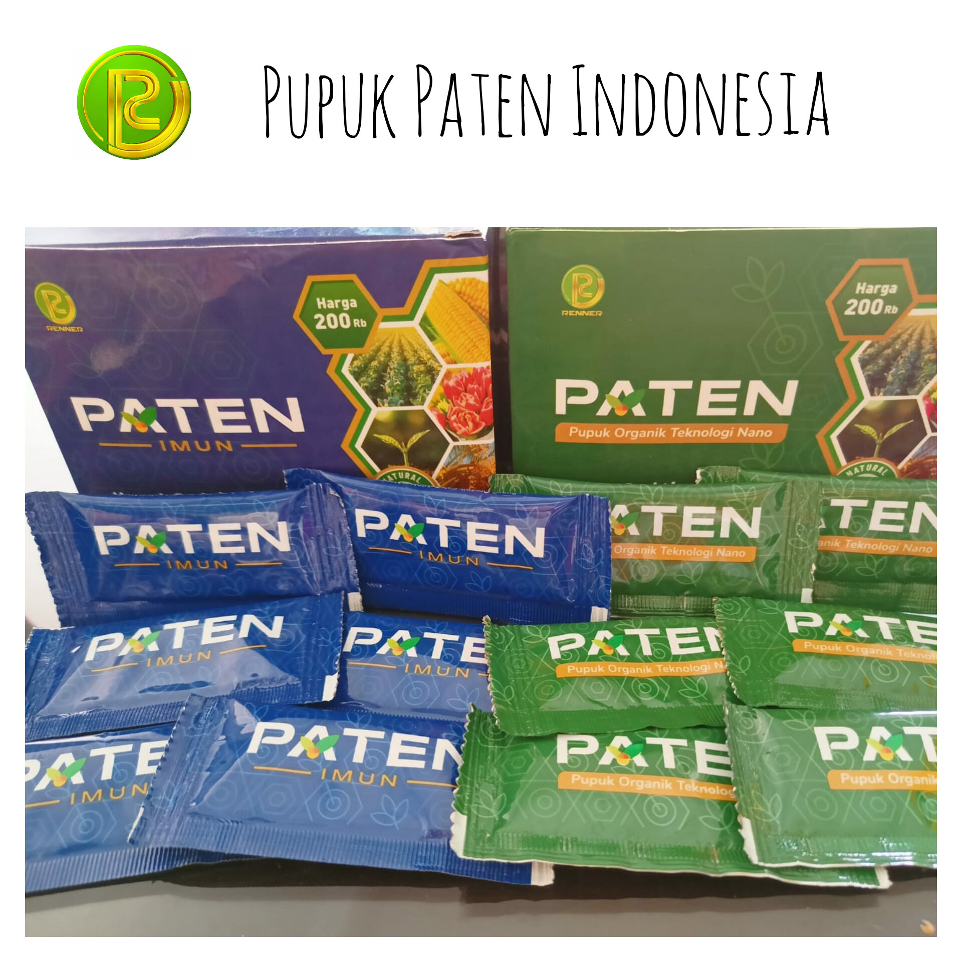 PAKET PUPUK PATEN Isi 12 Sachet ( Terdiri dari 6 Sachet Pupuk Paten + 6 ...