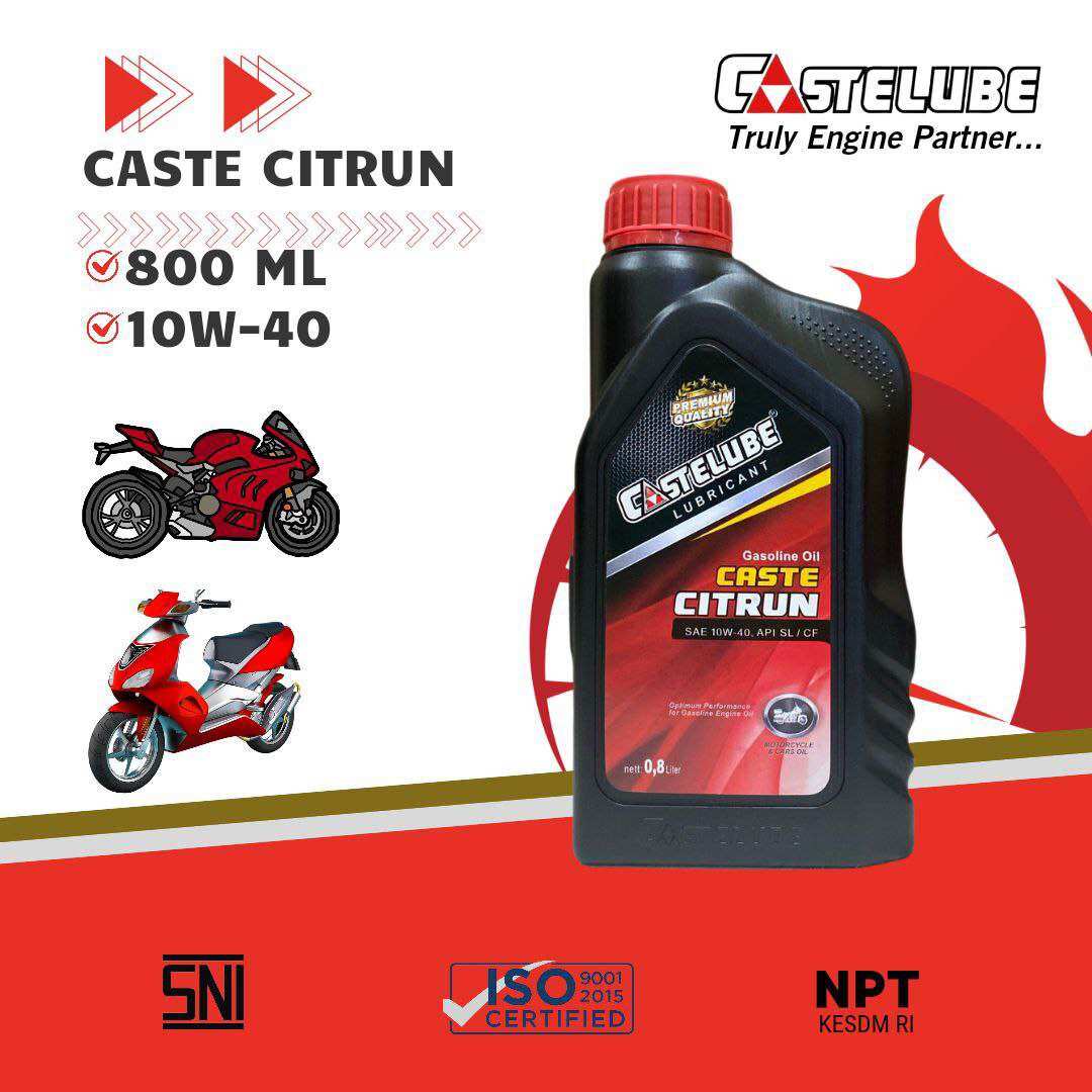 Castelube Citrun 10W-40 800ml | Lazada Indonesia