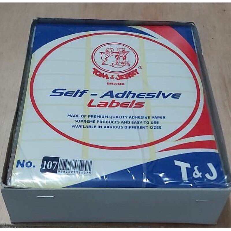 Label Tom and Jerry / Sticker Tom & Jerry / Self Adhesive Labels [1 ...