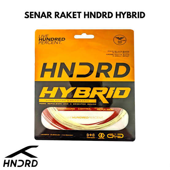 Senar Badminton HUNDRED HYBRID Original HNDRD | Lazada Indonesia