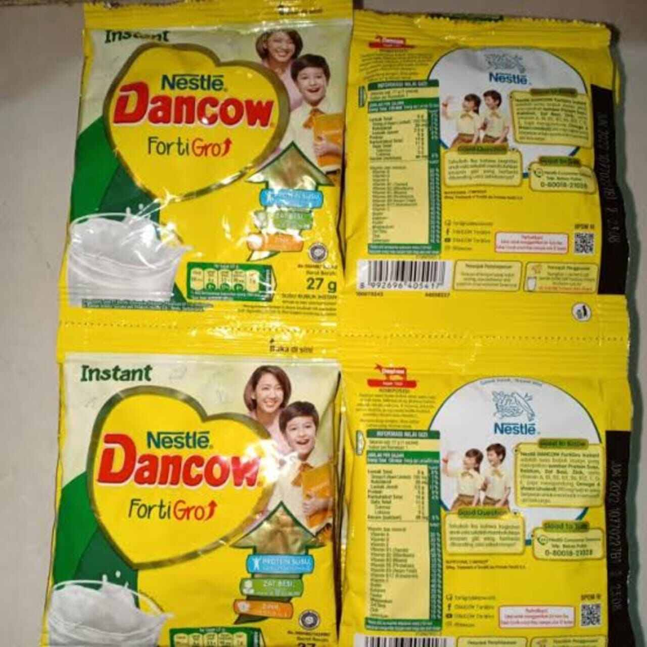 Dancow susu bubuk full cream 1 renteng isi 10 | Lazada Indonesia