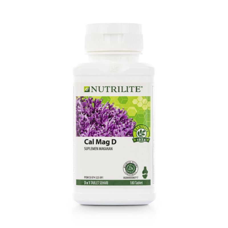 ORIGINAL Nutrilite Cal Mag D Calsium Magnesium Vitamin D Cal Mag D ...