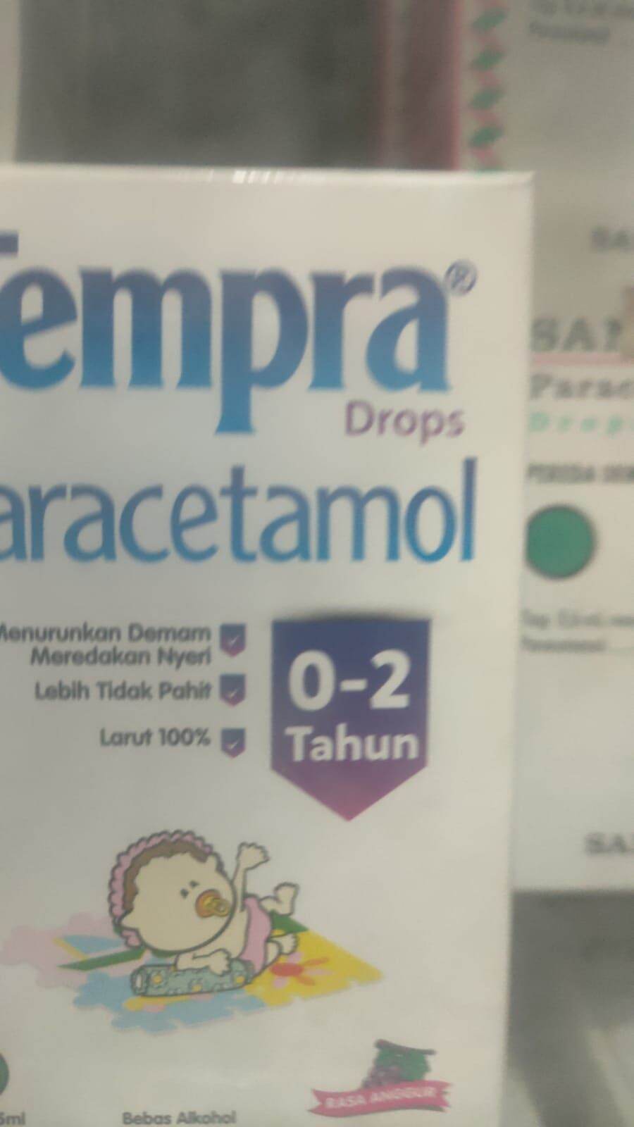 tempra Paracetamol sirup 30 ml Paracetamol 2 tahun keatas sirup ...