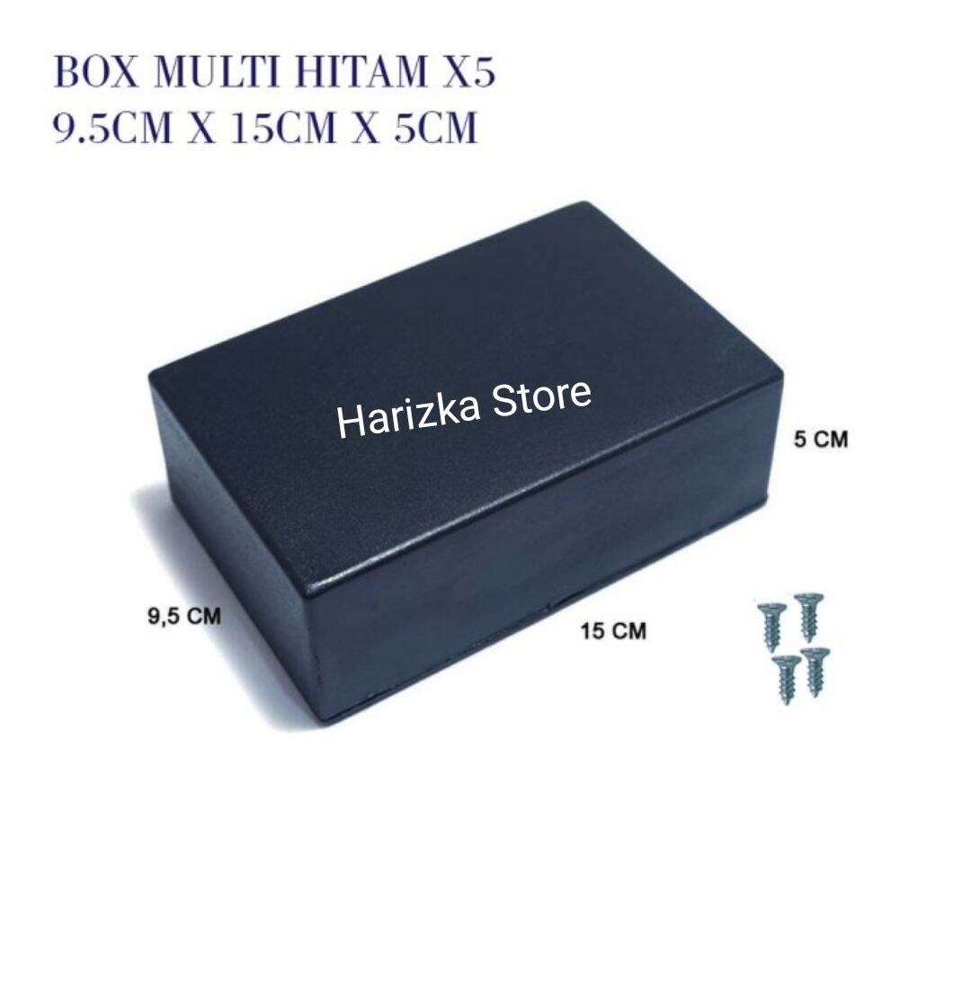 Box X5 Hitam 15x9.5x5cm Plus Sekrup | Lazada Indonesia
