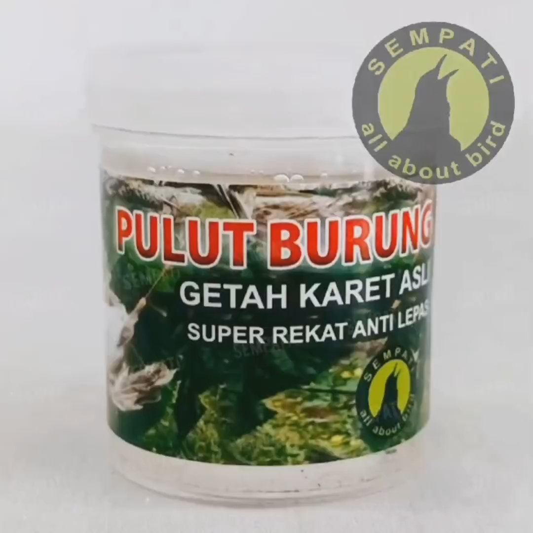 SEMPATI Obat Pulut 20 Gram Getah Jebakan Burung Getah Karet Asli Getah ...