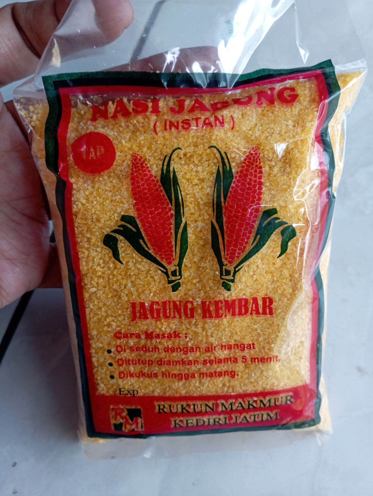 Nasi jagung instant/beras jagung/Nasi ampok 150gr | Lazada Indonesia