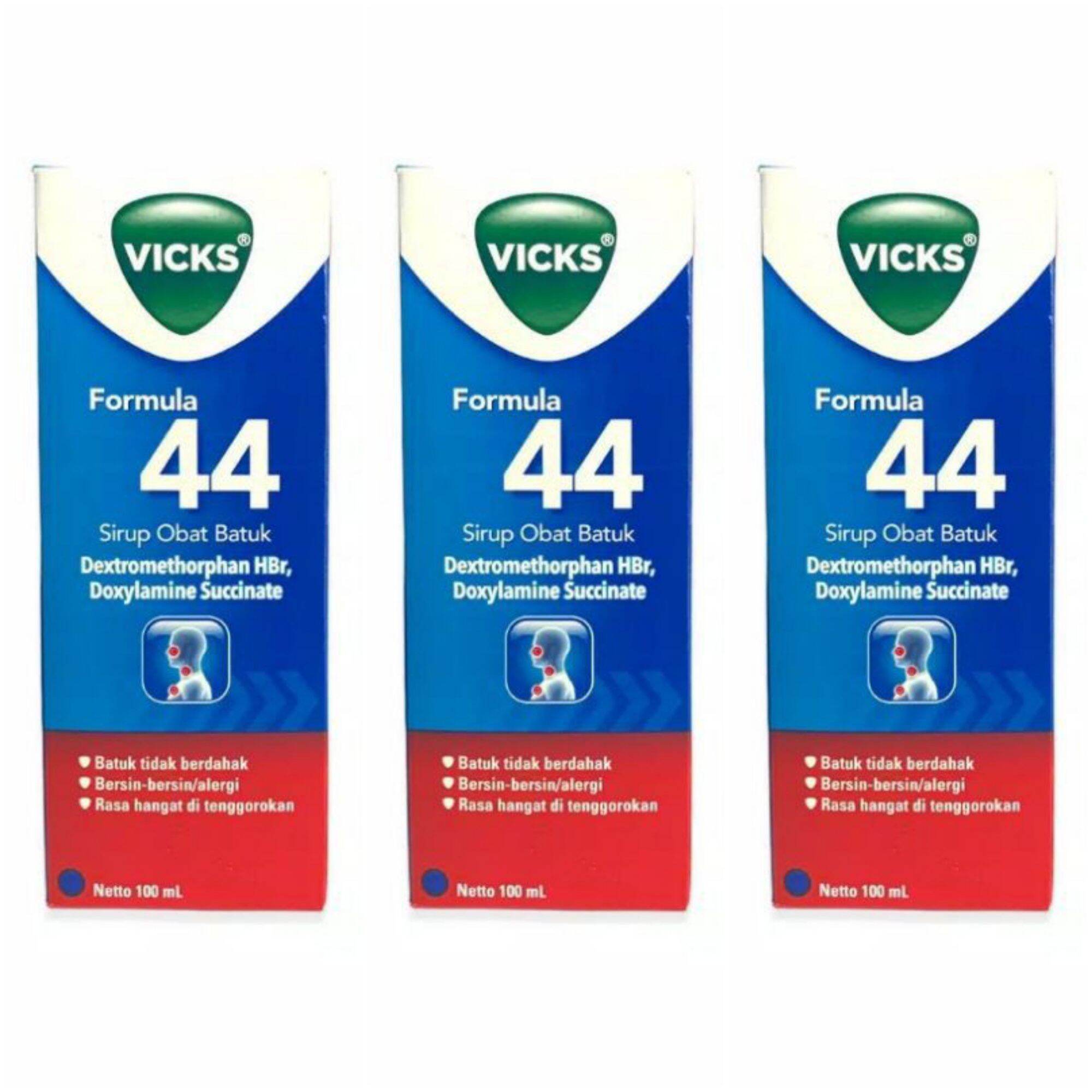 Vicks Formula 44 Sirup Obat Batuk 100 ml | Lazada Indonesia