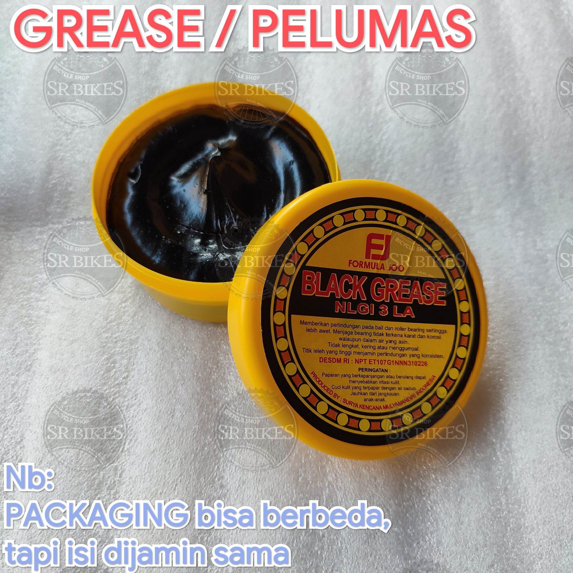 STEMPET / GREASE / GEMUK / PELUMAS Laher Bearing Sepeda & Motor ...