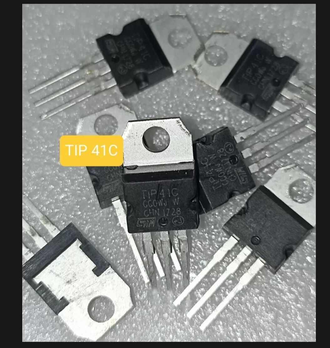POWER TRANSISTOR TIP41C TIP 41C TO-220 6A/100V/65W NPN | Lazada Indonesia