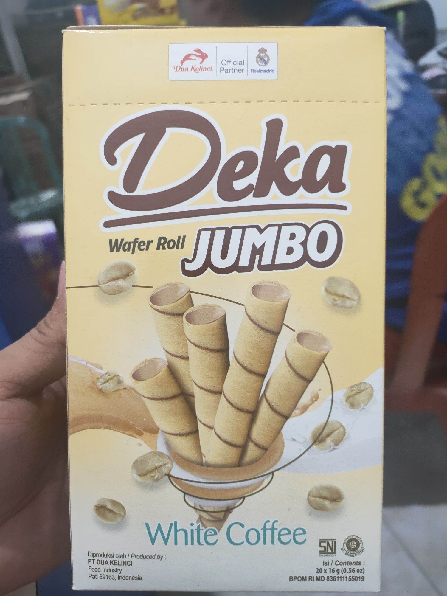 Biskuit Deka Roll Jumbo White Coffe isi 20 pcs | Lazada Indonesia