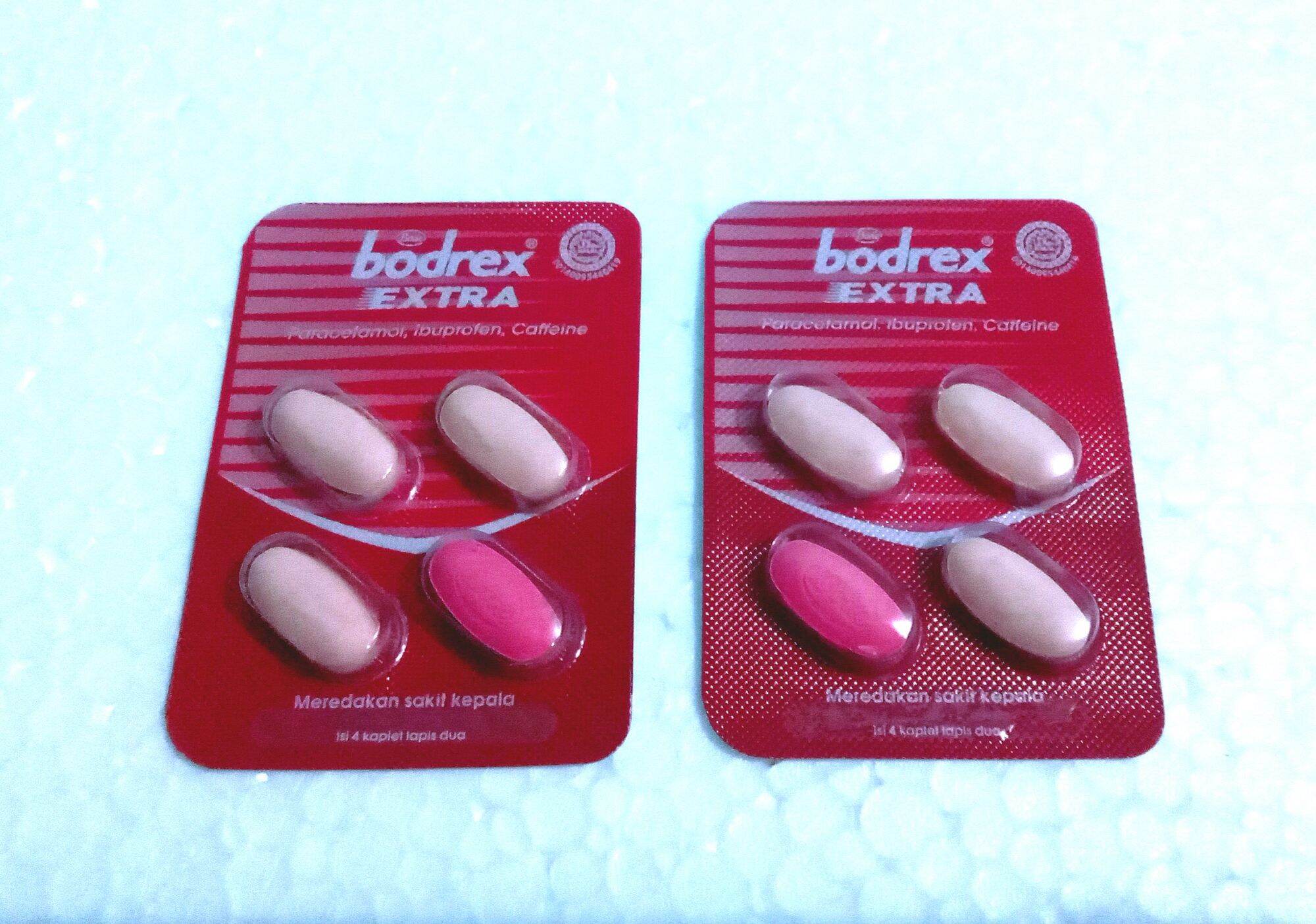 Bodrex Extra Migra & Flu Batuk PE 1 strip 4 tablet - obat untuk meringankan sakit kepala & demam ...
