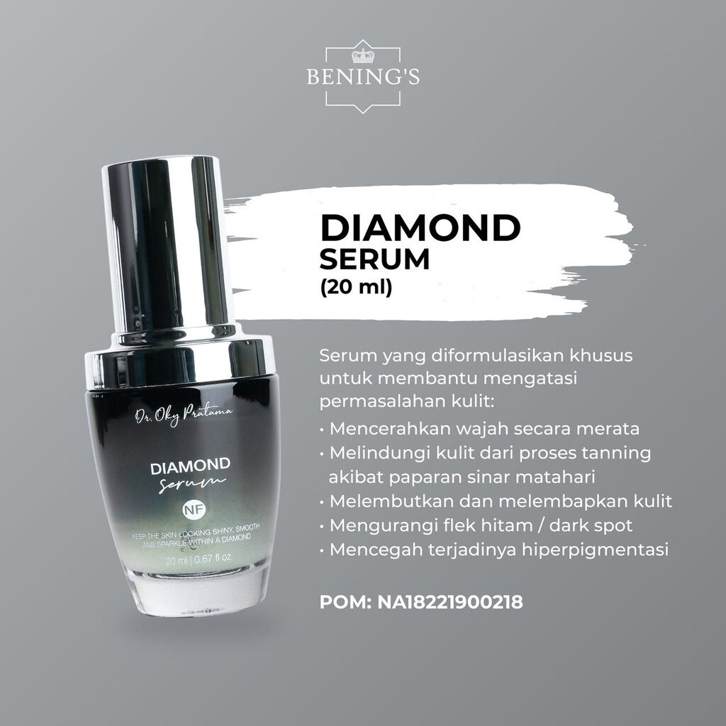 Serum Diamond Benings Clinic Bening's Skincare By Dr.Oky Pratama Flek ...