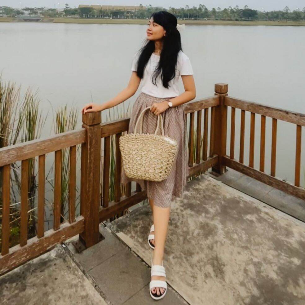 Tas Anyaman Gintir Bangkok/ Tas Wanita / Tas Etnik / Tas Bali / Tas ...