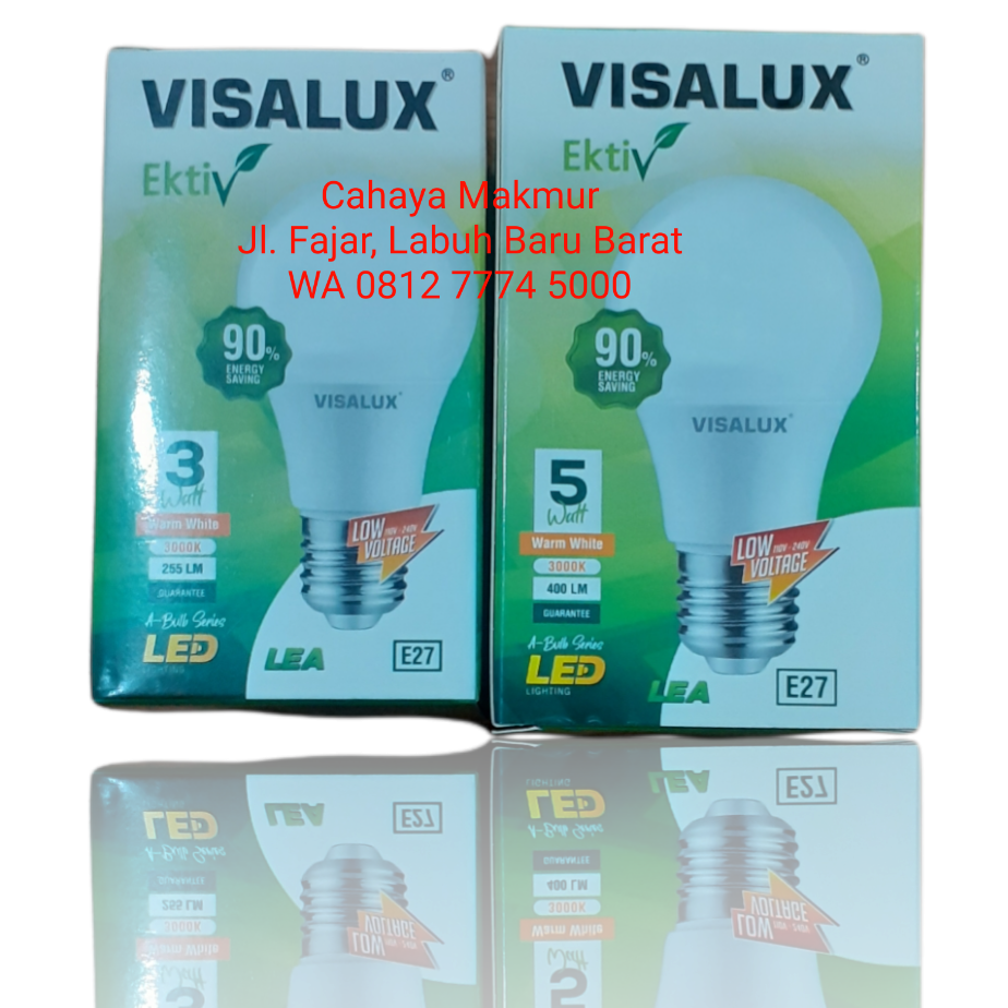 VISALUX 5 WATT LED BULB WARM WHITE | Lazada Indonesia