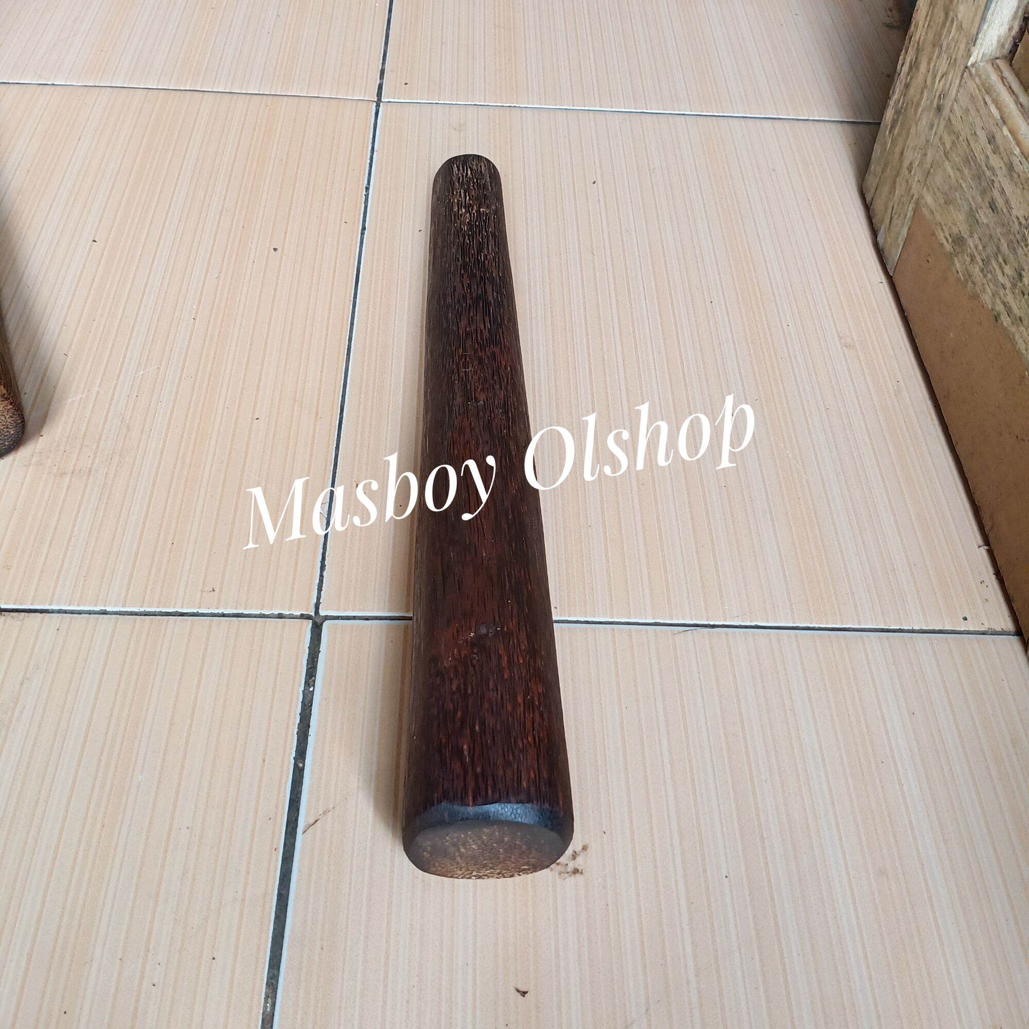 Alu Tumbukan Kayu Aren / Halu Lumpang Kayu Aren / Panjang 40 cm ...