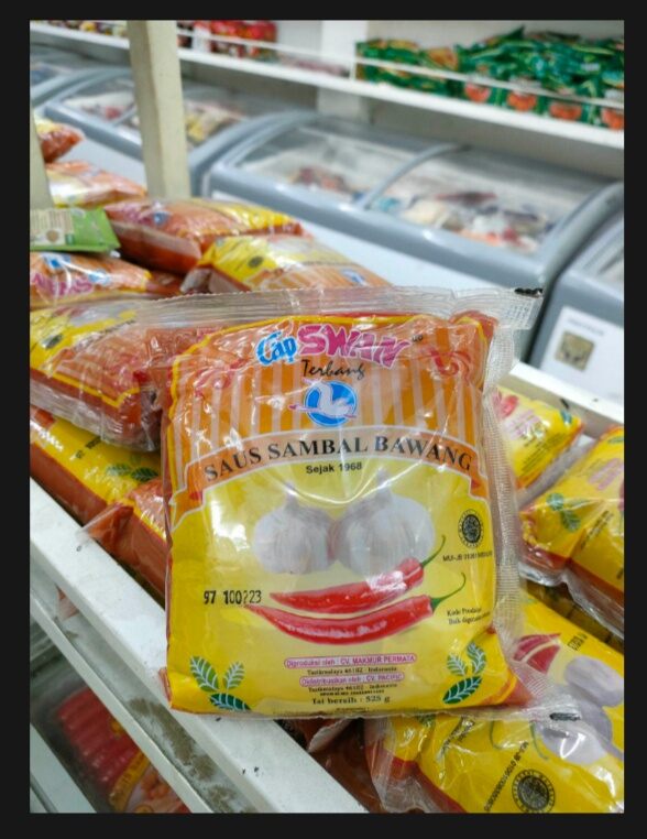 satu bal saus swan saus sambal bawang isi 20 pcs | Lazada Indonesia