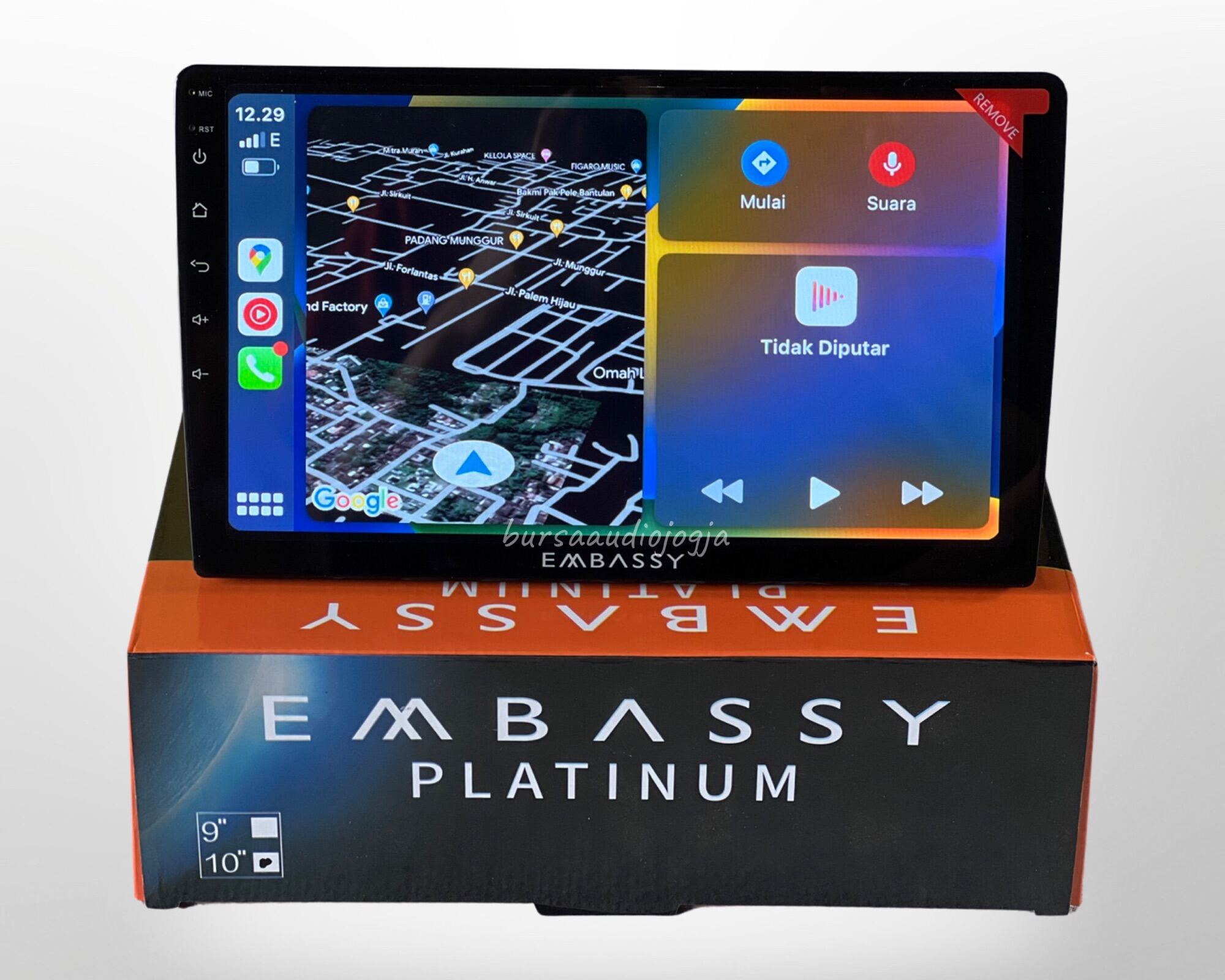 Head Unit Android Double din embassy 10 inch RAM 2/32 Android Auto ...