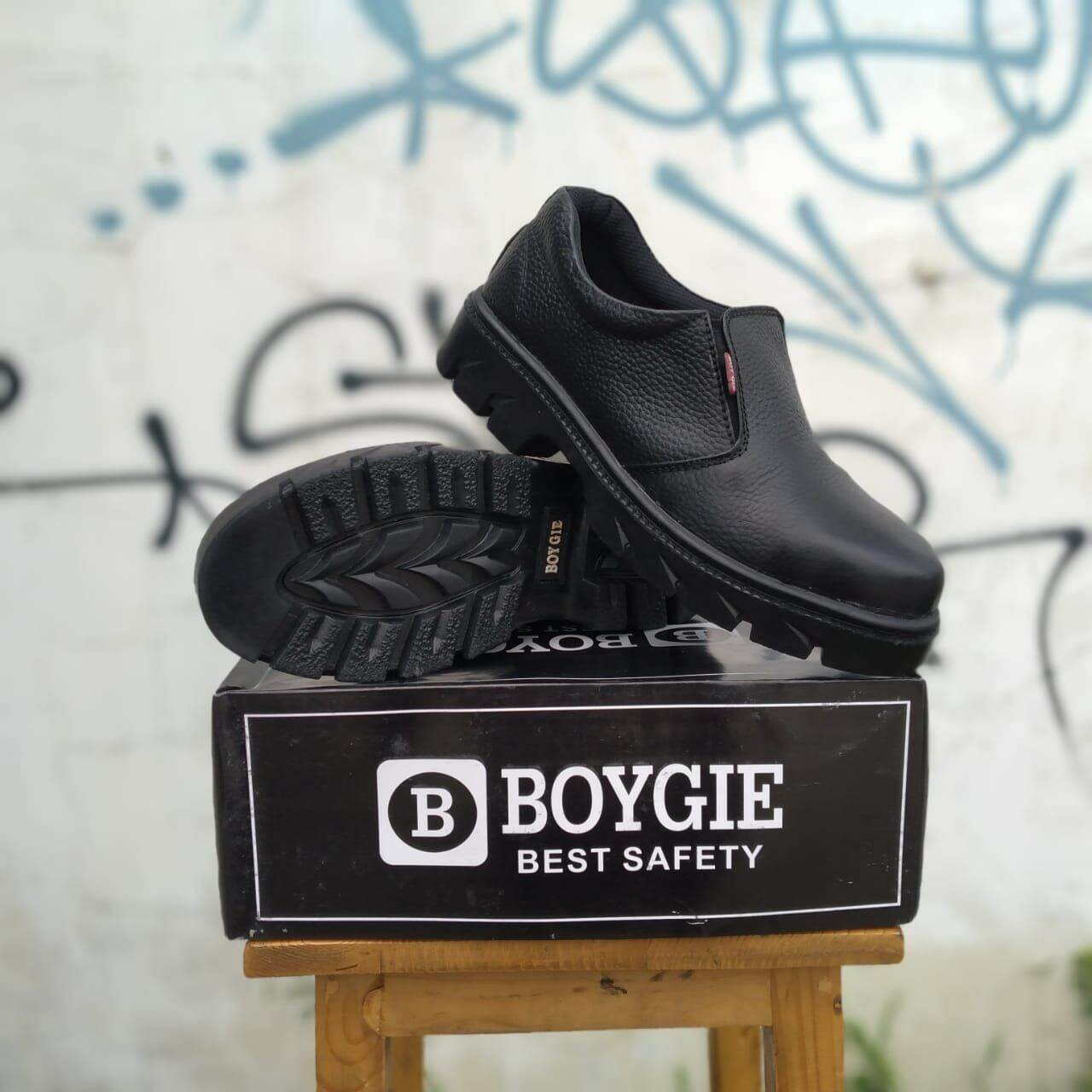 sepatu safety shoes boygie sepatu septi boygie sepatu industri pabrik ...