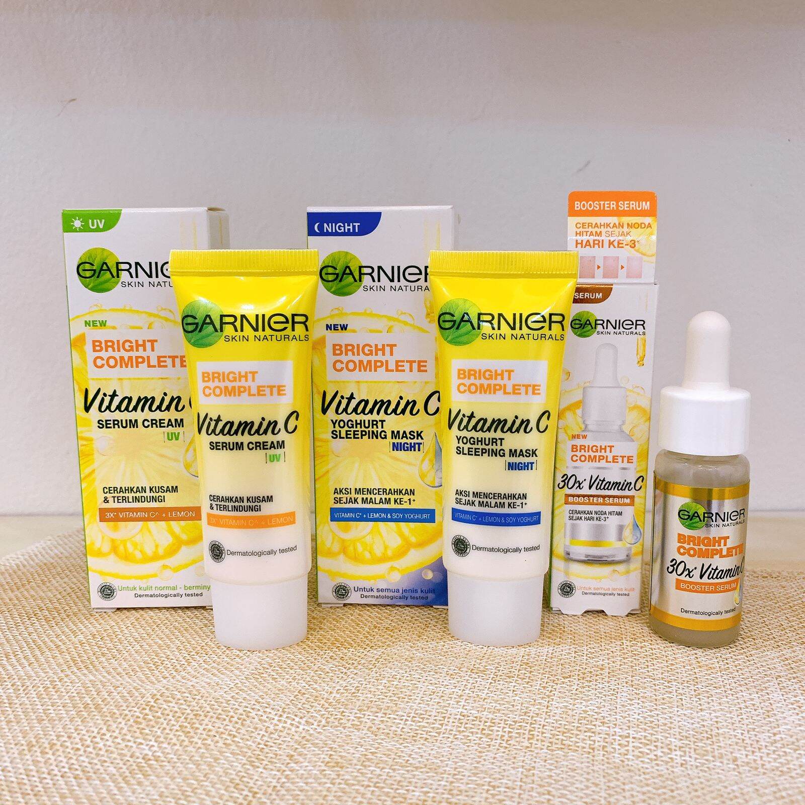 Garnier Paket Travel Lengkap ll Garnier Bright Complete | Lazada Indonesia