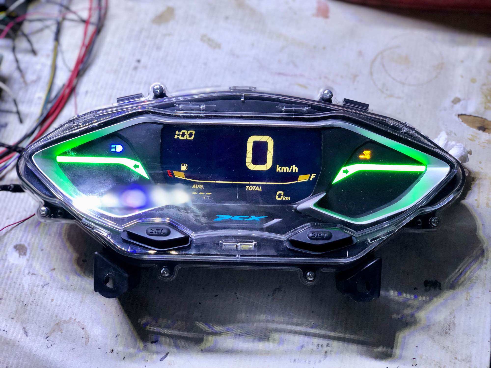 Speedometer Odometer Kilometer All-New Honda PCX 160 Non ABS Original ...