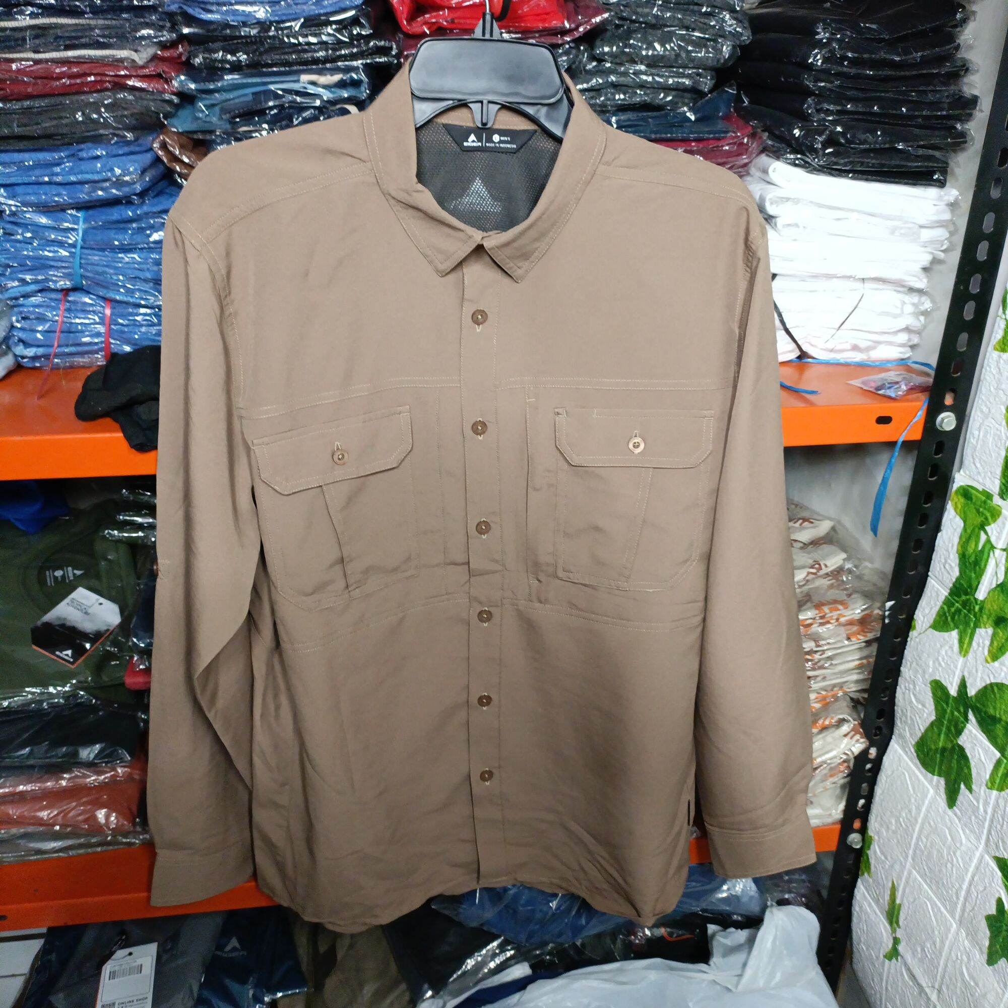 kemeja EIGER CLIFF CELEBES XTR SHIRTS ORlGINAL | Lazada Indonesia