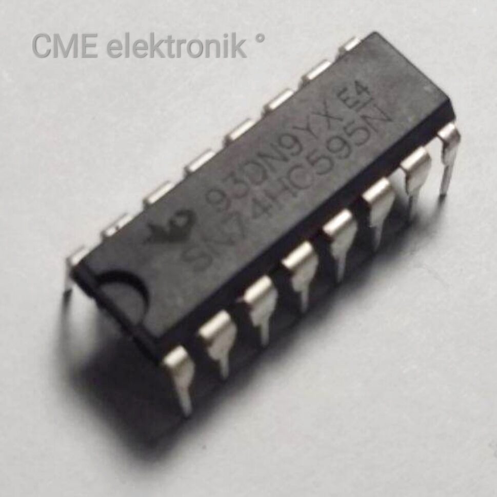 IC LED Display / shift register SN74HC595N 74HC595N SN74HC595 8 BIT ...