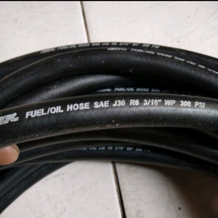 Selang bensin solar NCR Fuel oil 3/16,(ID 5mm/OD 12mm),Harga per 1 meter | Lazada Indonesia