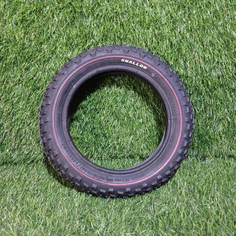 ban luar dalam sepeda ukuran 12 x 1/2 / 1/4 swallow ban sepeda 12 in | Lazada Indonesia