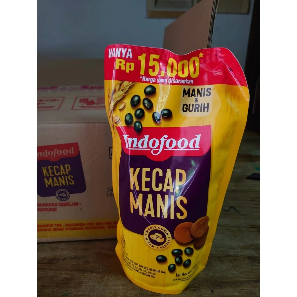 Kecap Manis Indofood kemasan Refil 520ml | Lazada Indonesia