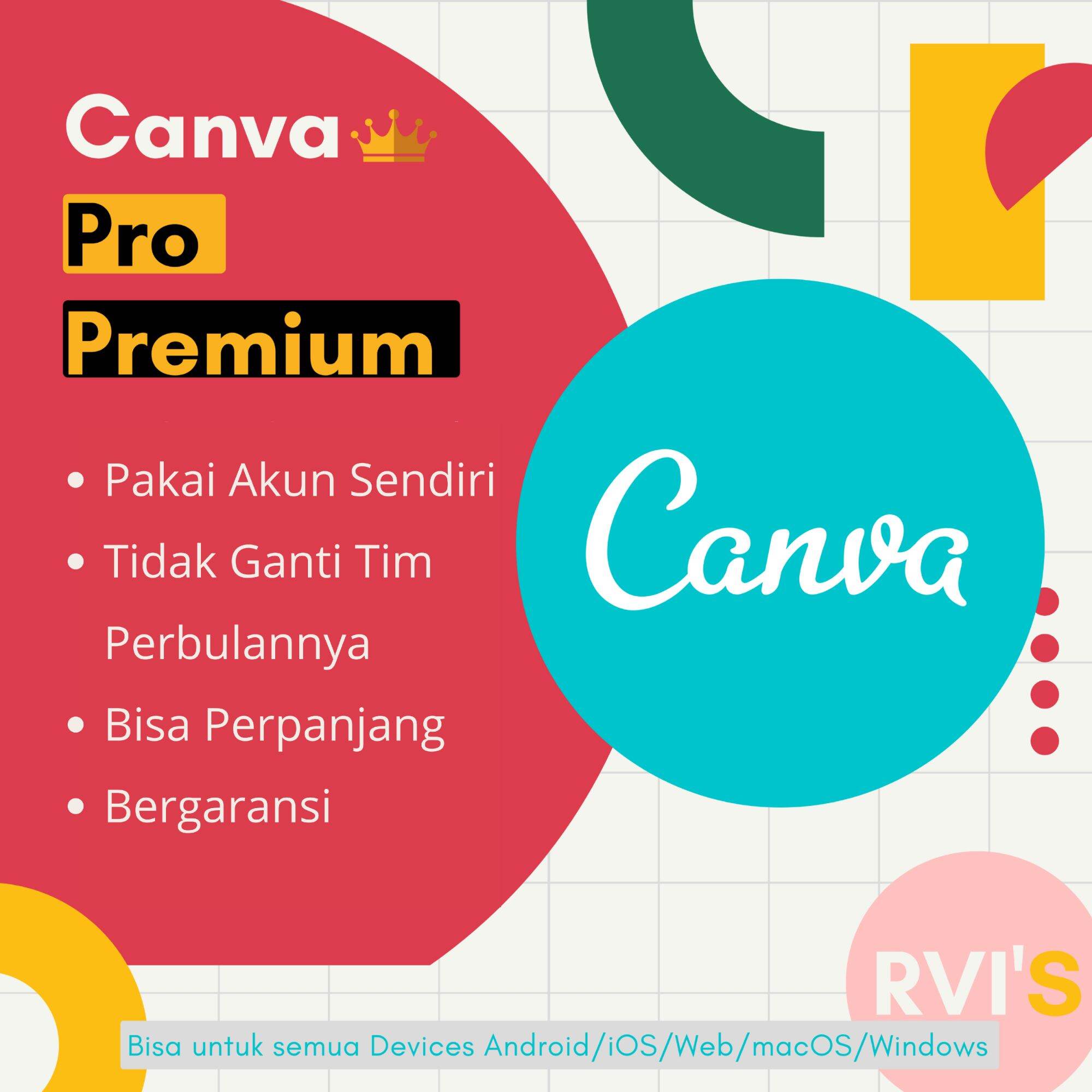Canva Pro Premium Garansi canva kanvas cnva kanfa vanva kanva canvas ...