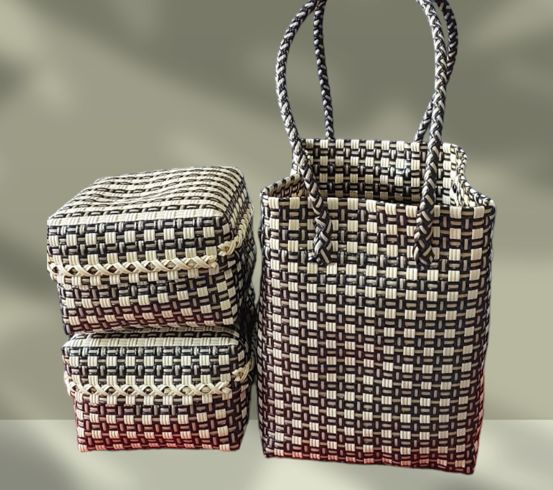 Tas Anyam Jali Premium Set 2 Keben Bali | Lazada Indonesia