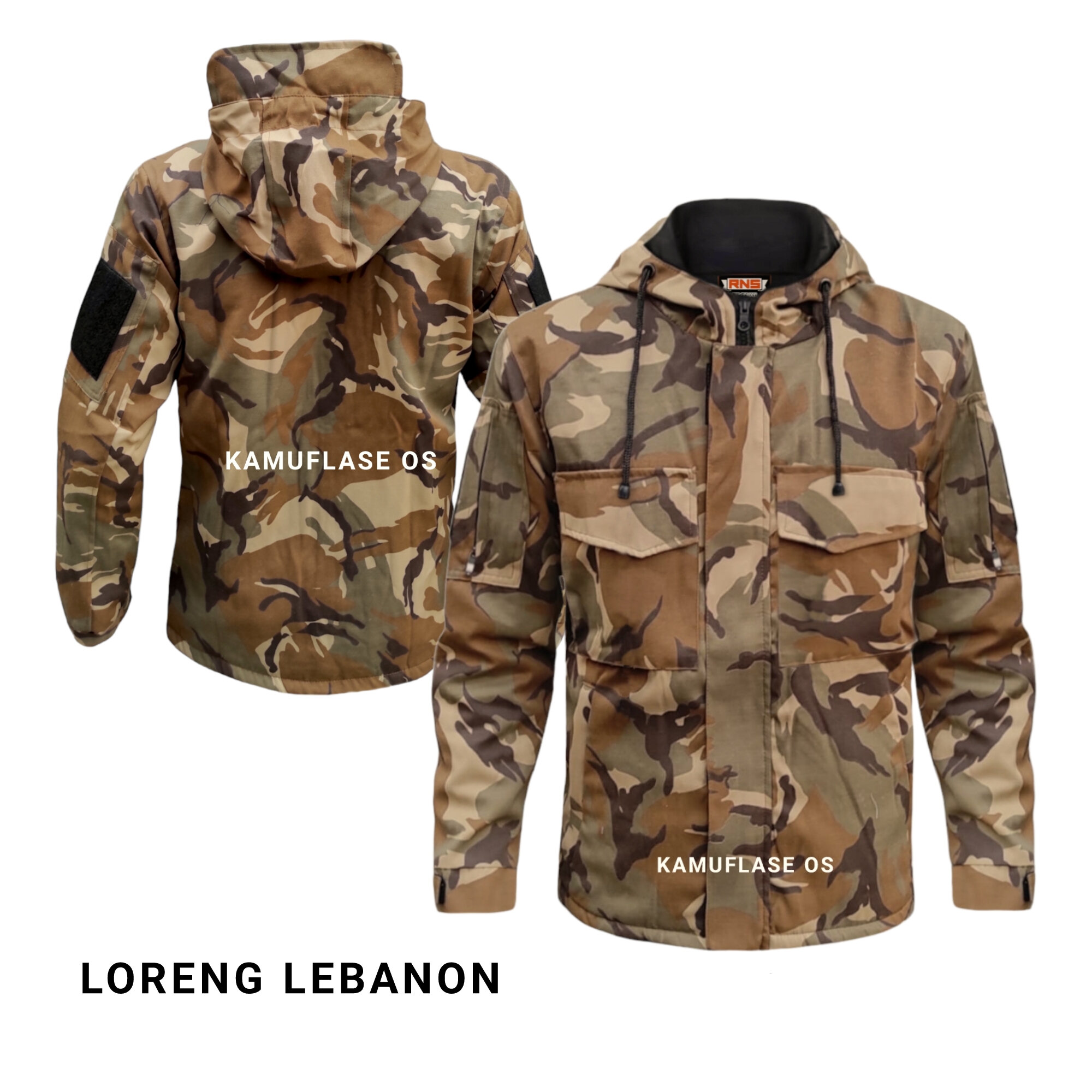 JAKET TACTICAL ARMY LORENG LeBANON UNIFIL | Lazada Indonesia