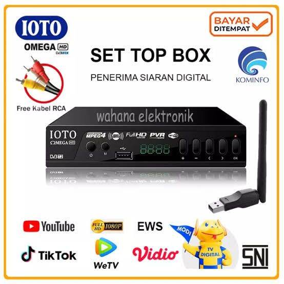 set top box tivi digital merek cbm bergaransi | Lazada Indonesia