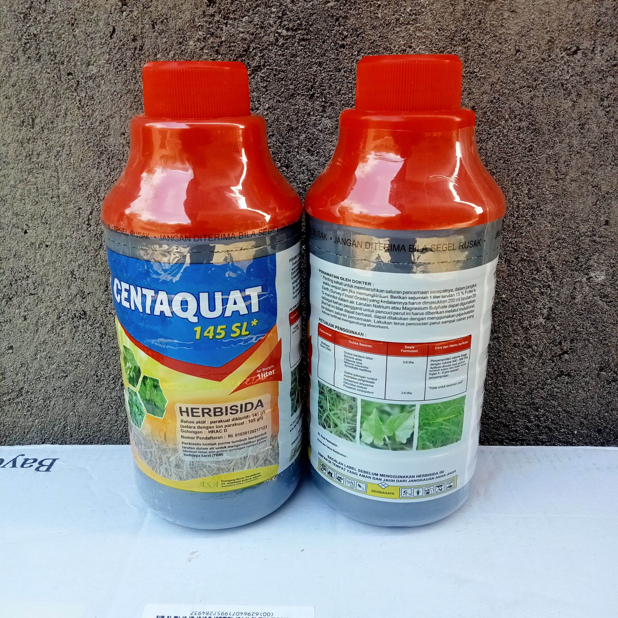 Racun Rumput CENTAQUAT 1 Liter Herbisida Pembasmi Aneka Macam Gulma ...