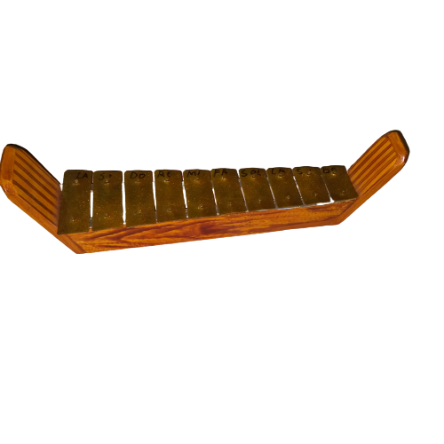 Alat Musik Tradisional Gamelan Saron Mainan Anak Motif Kayu | Lazada ...