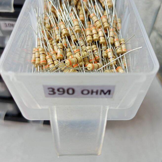 (10 Buah) RESISTOR 1/2W 390 OHM RESISTOR 1/2 WATT 390 OHM | Lazada ...