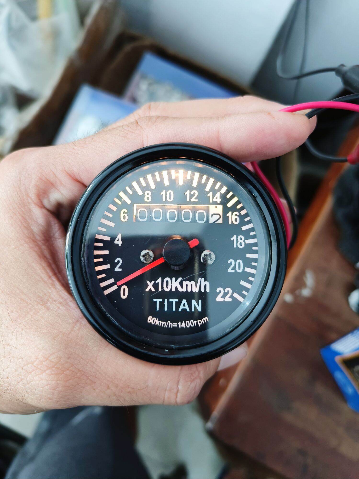 spidometer speedometer spido kilometer km bulat universal | Lazada ...