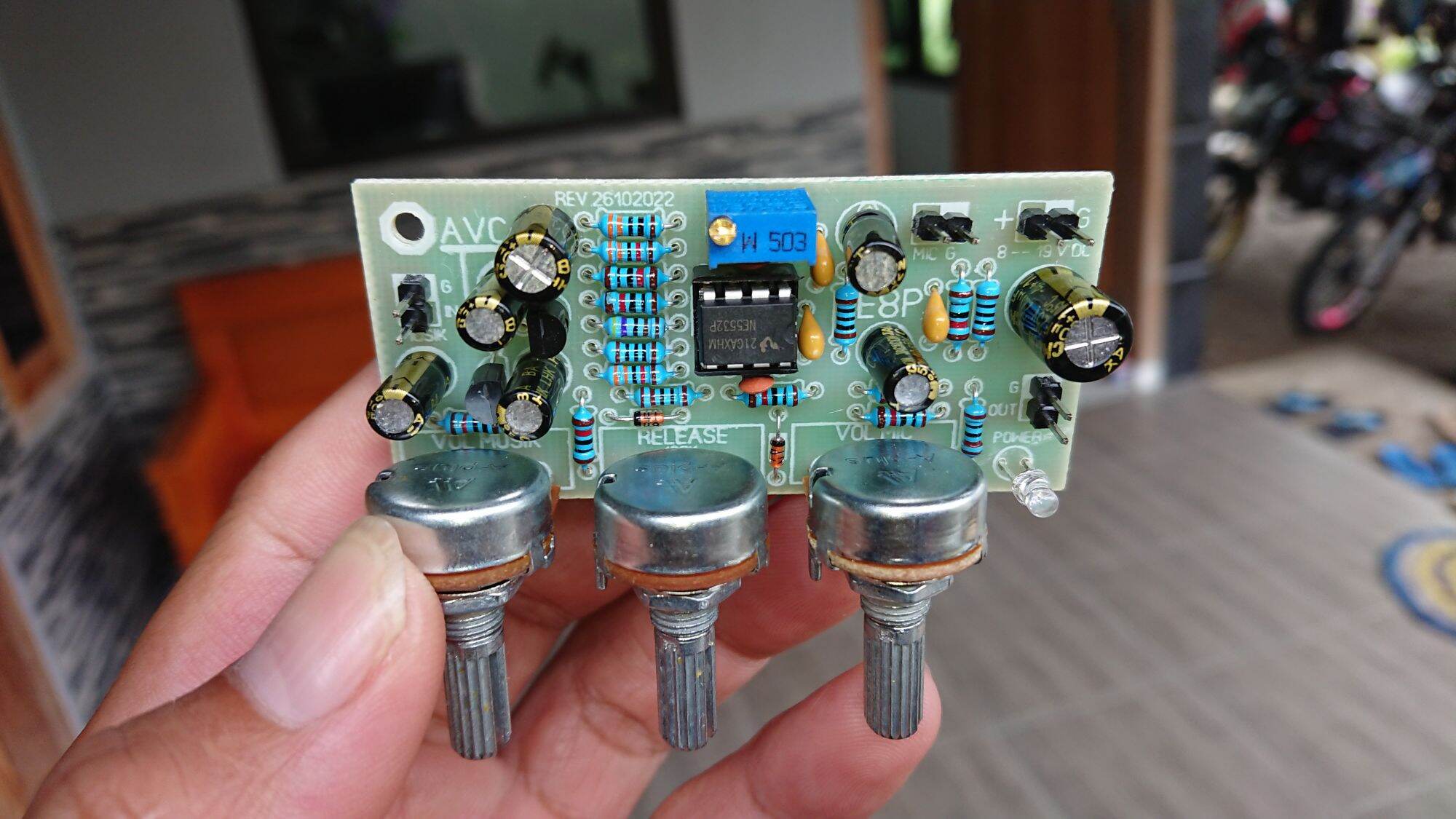 Penguat mic AVC mono model IC | Lazada Indonesia