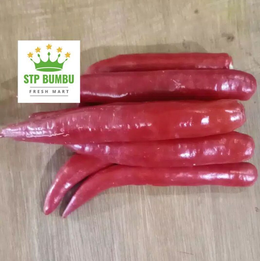 Cabe Merah Besar TW PETIK TANGKAI Segar / Cabai Fresh | Lazada Indonesia
